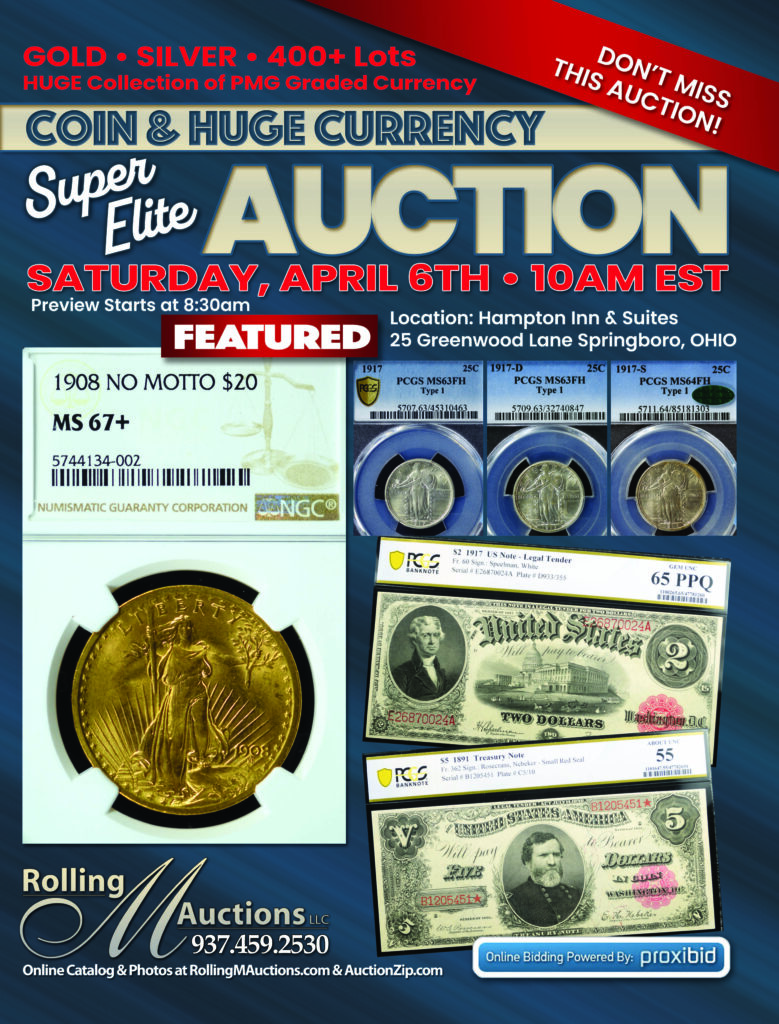 Super Elite Coin & Currency Auction - Premium Quality Coin Auctions