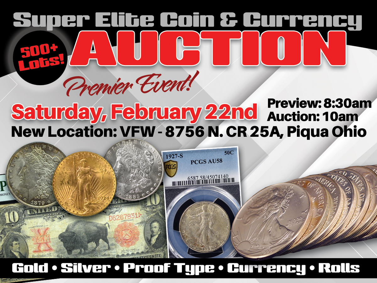 Super Elite Coin & Currency - Premium Quality Coin Auctions
